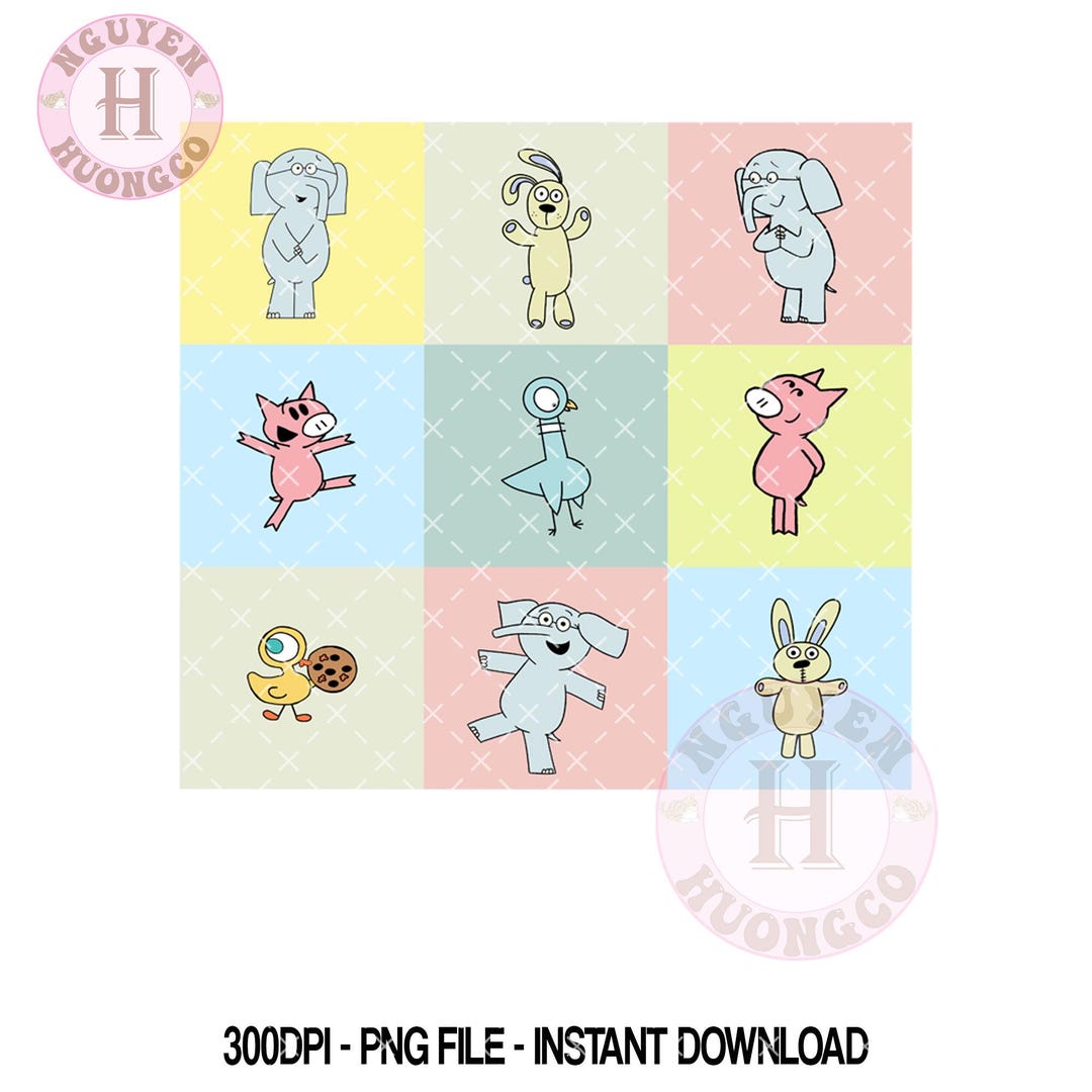 Elephant and Piggie Png, Elephant Png, Piggie Png, Friends Elephant ...