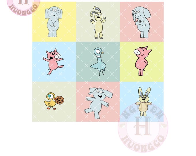 Elephant and Piggie Png, Elephant Png, Piggie Png, Friends Elephant ...