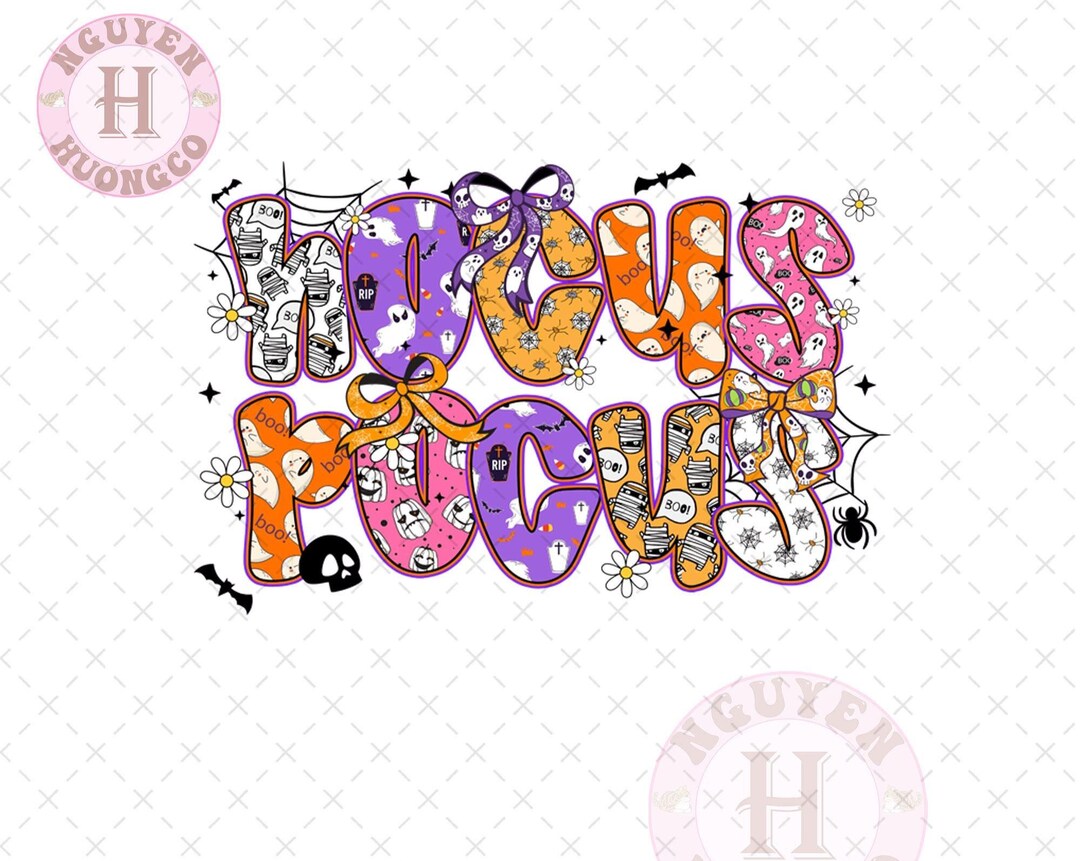Hocus Pocu PNG, Preppy Halloween Png, Sandersonn Sisterss Png, Hocuss ...