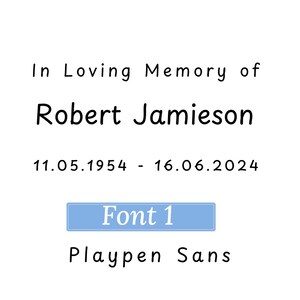 Personalised Funeral and Memorial Envelopes With Forget Me Not Seeds ...