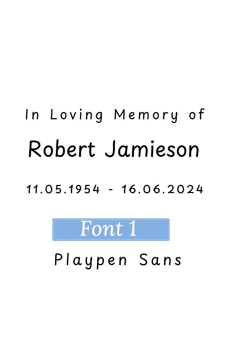 Personalised Funeral and Memorial Envelopes With Forget Me Not Seeds ...