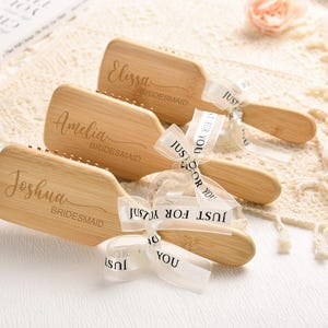 Custom Hair Combs With Names,wedding Party Gift,bridesmaid Hair Comb ...