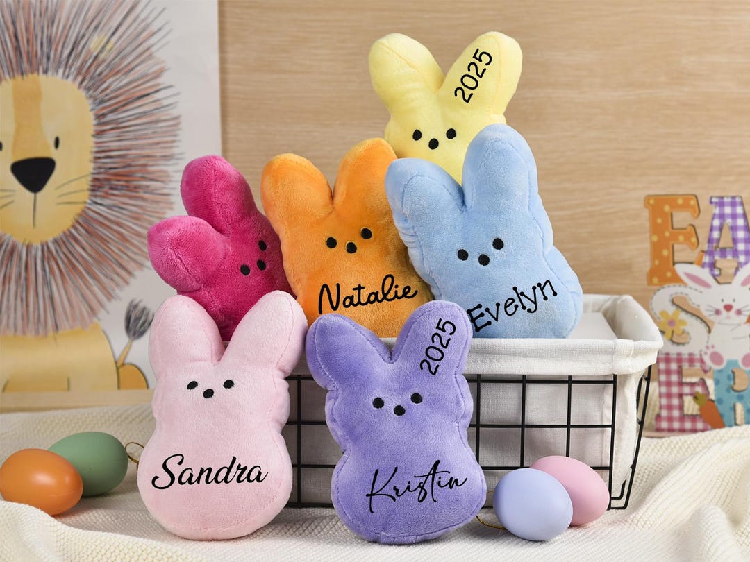 Easter Peeps Plush for Kids Personalized Peeps Bunny Girls Bunny Rabbit ...