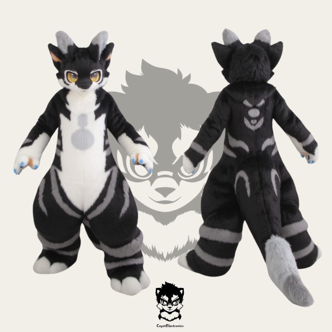 Dark Flame Dragon Fursuit Head, Custom Fursuit Head, Kenomo Theme Party ...