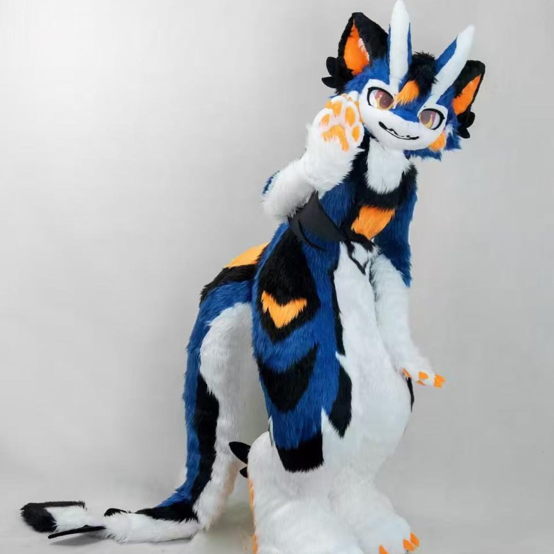 Custom Fursuit Full Body Suit, Kenomo/toony Theme Party, Fursuit Mask ...