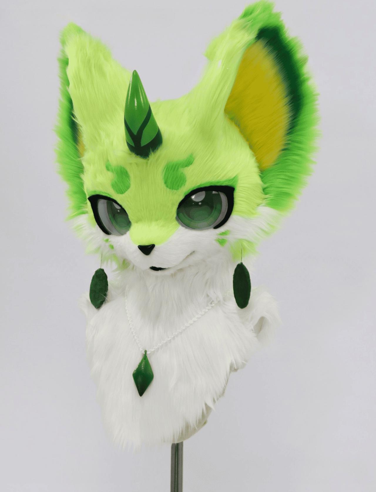 Custom Fursuit Full Body Suit, Kenomo/toony Theme Party, Fursuit Mask ...