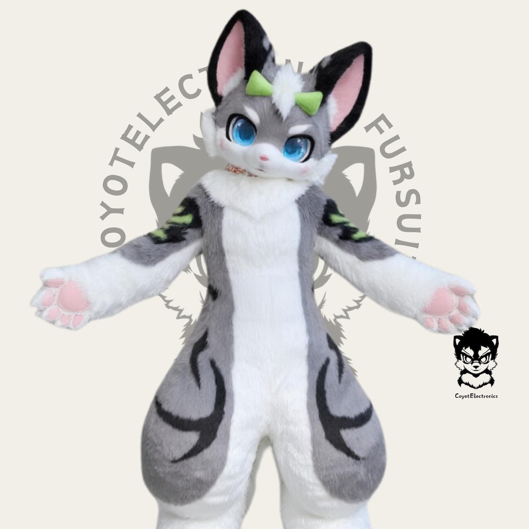 Squirrel King Fursuit Head, Custom Fursuit Head, Kenomo Theme Party ...