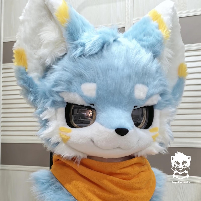 Protogen Fursuit Head - Etsy
