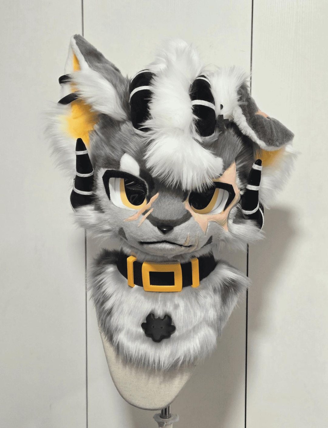 Evil Goat Teacher Fursuit Head, Custom Fursuit Head, Kenomo Theme Party ...