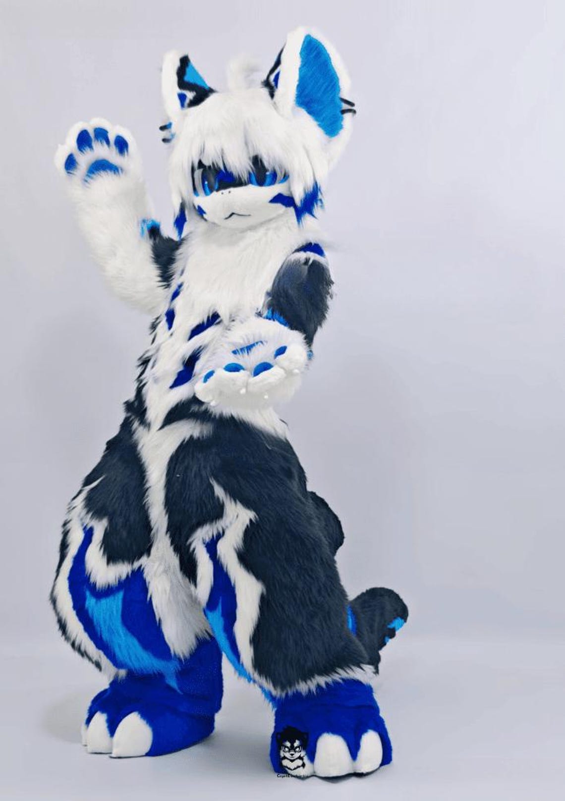 Custom Fursuit Full Body Suit, Kenomo/toony Theme Party, Fursuit Mask ...