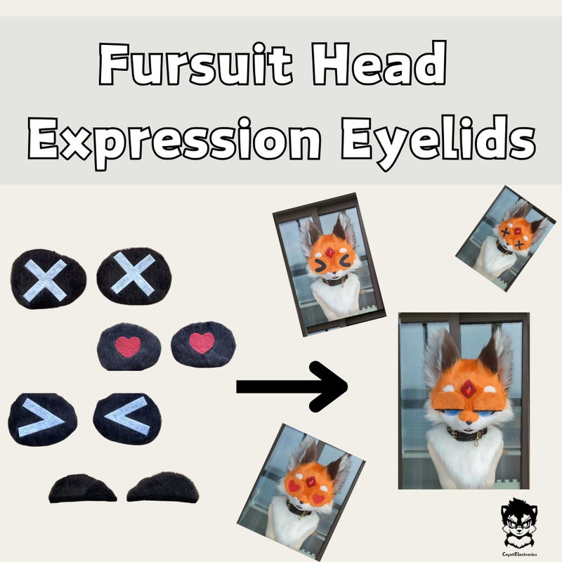 Furry Eyelid Pattern - Etsy