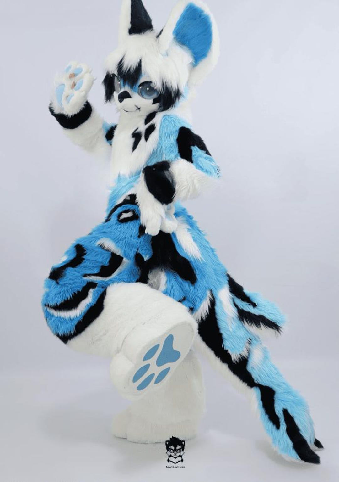 Custom Fursuit Full Body Suit, Kenomo/toony Theme Party, Fursuit Mask ...