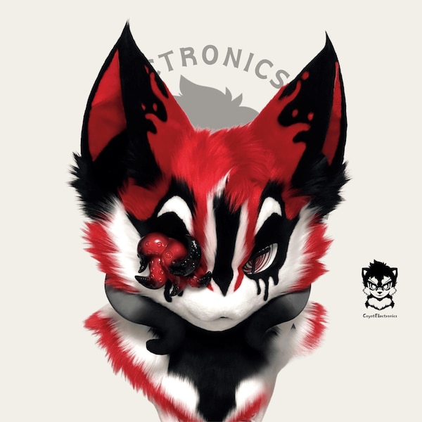 Lavafox Fursuit - Etsy