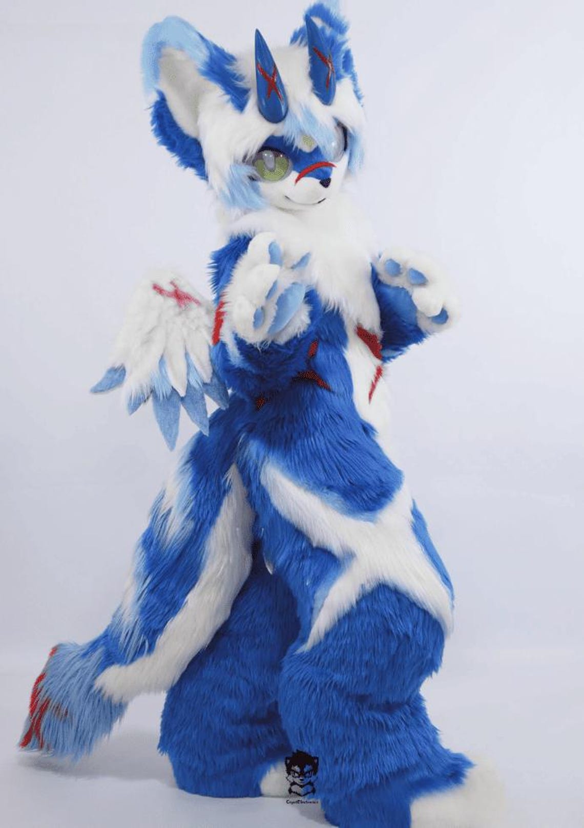 Custom Fursuit Full Body Suit, Kenomo/toony Theme Party, Fursuit Mask ...