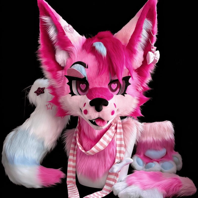 Fur Suit Body Pink - Etsy
