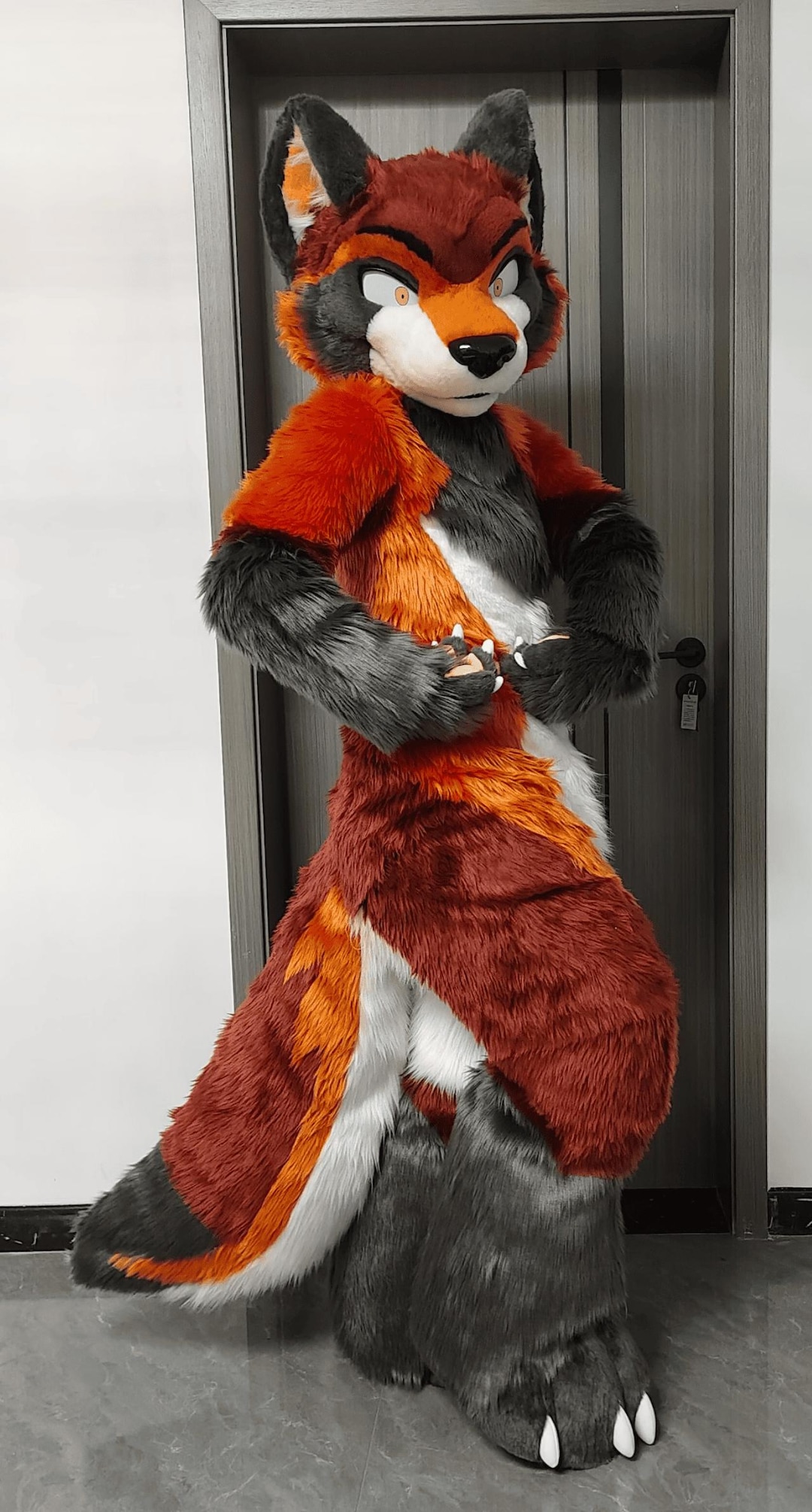 Custom Fursuit Full Body Suit, Kenomo/toony Theme Party, Fursuit Mask ...