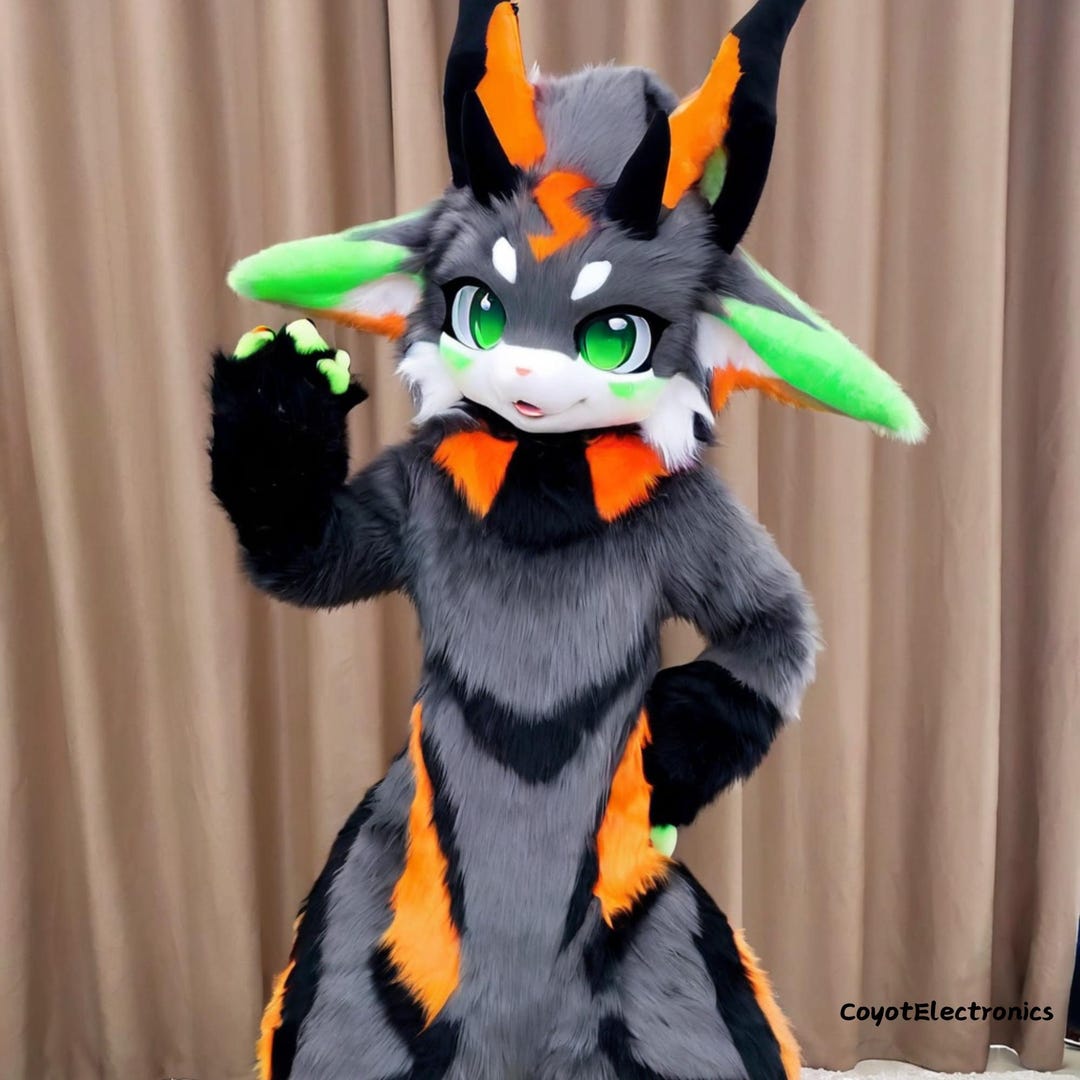 Fursuit Head,custom Fursuit Head,kenomo Theme Party,furry Fursona Mask ...