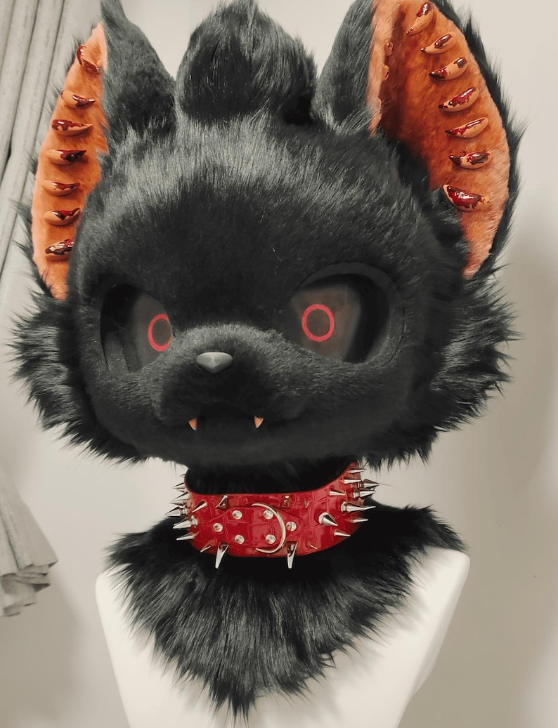 Mr. Evil Bat Fursuit Full Body Suit, Custom Fursuit Head, Kenomo Theme ...