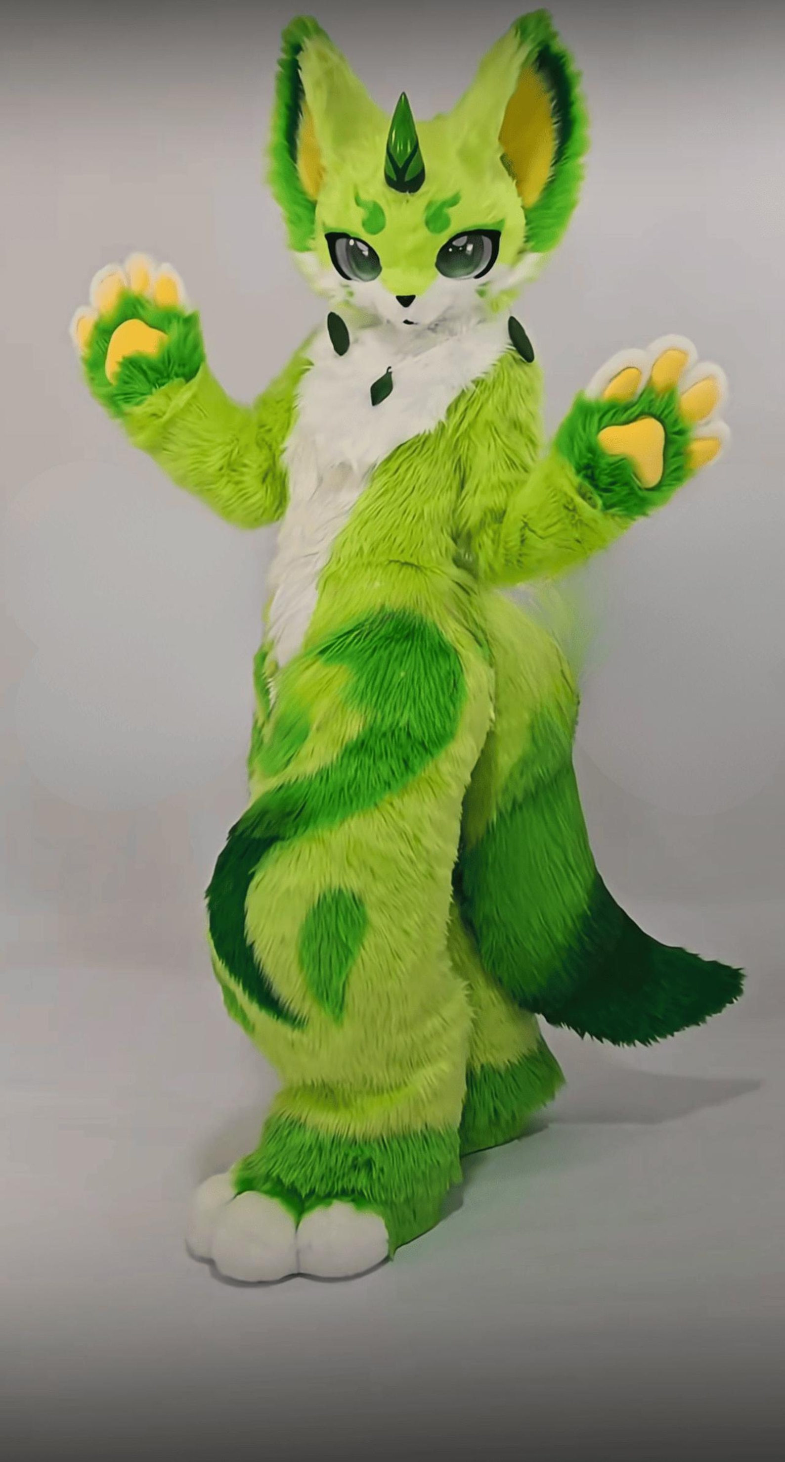Custom Fursuit Full Body Suit, Kenomo/toony Theme Party, Fursuit Mask ...