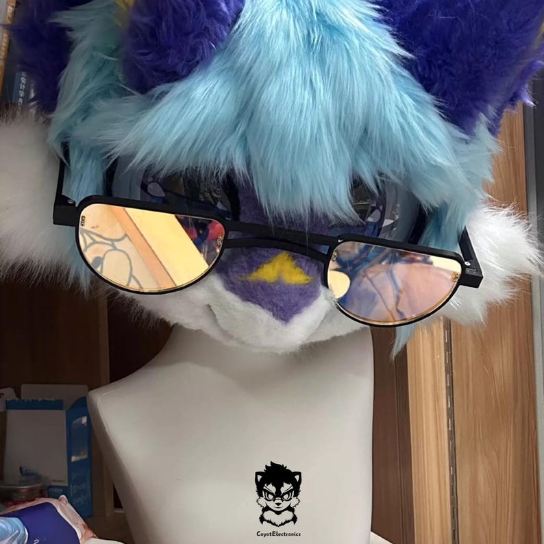 Customizable Fursuit Glasses, Fursuit Head Accessories, Essential ...