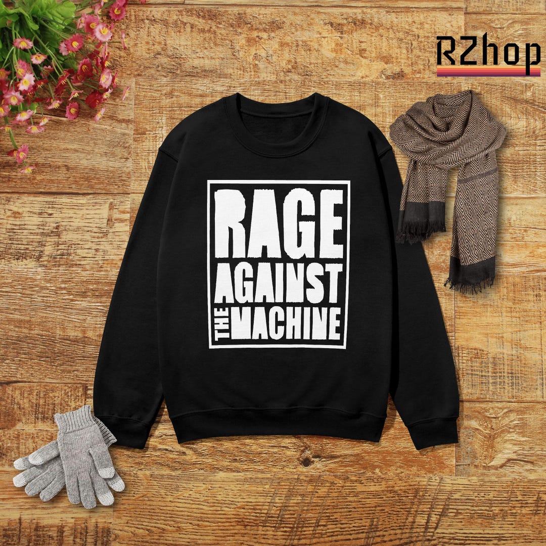 Vintage Rage Against the Machine Band Logo Sweastshirt - Rage Against ...