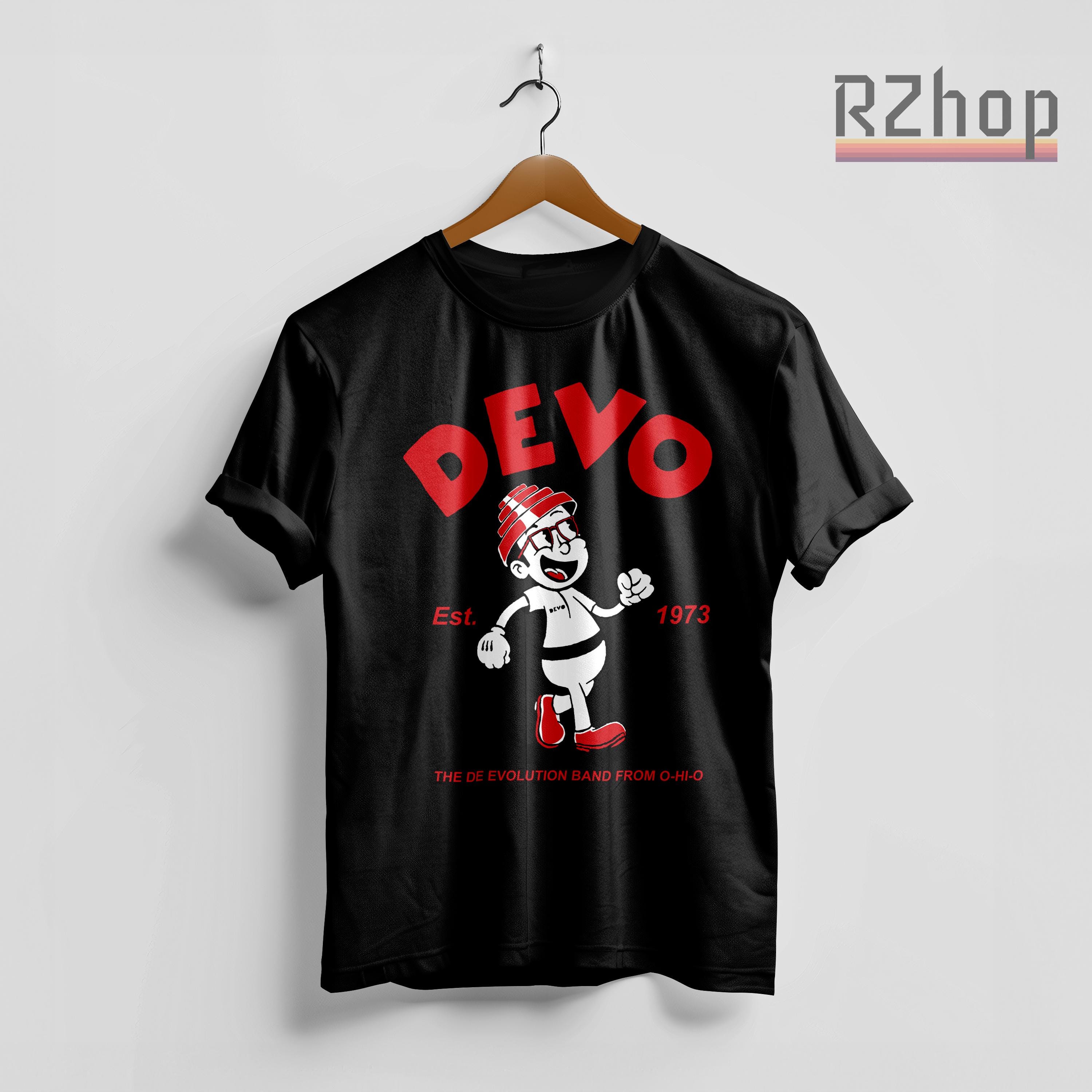 Vintage Devo Shirt – 1973 Tour Graphic, Retro Rock Band Merch, 70s ...