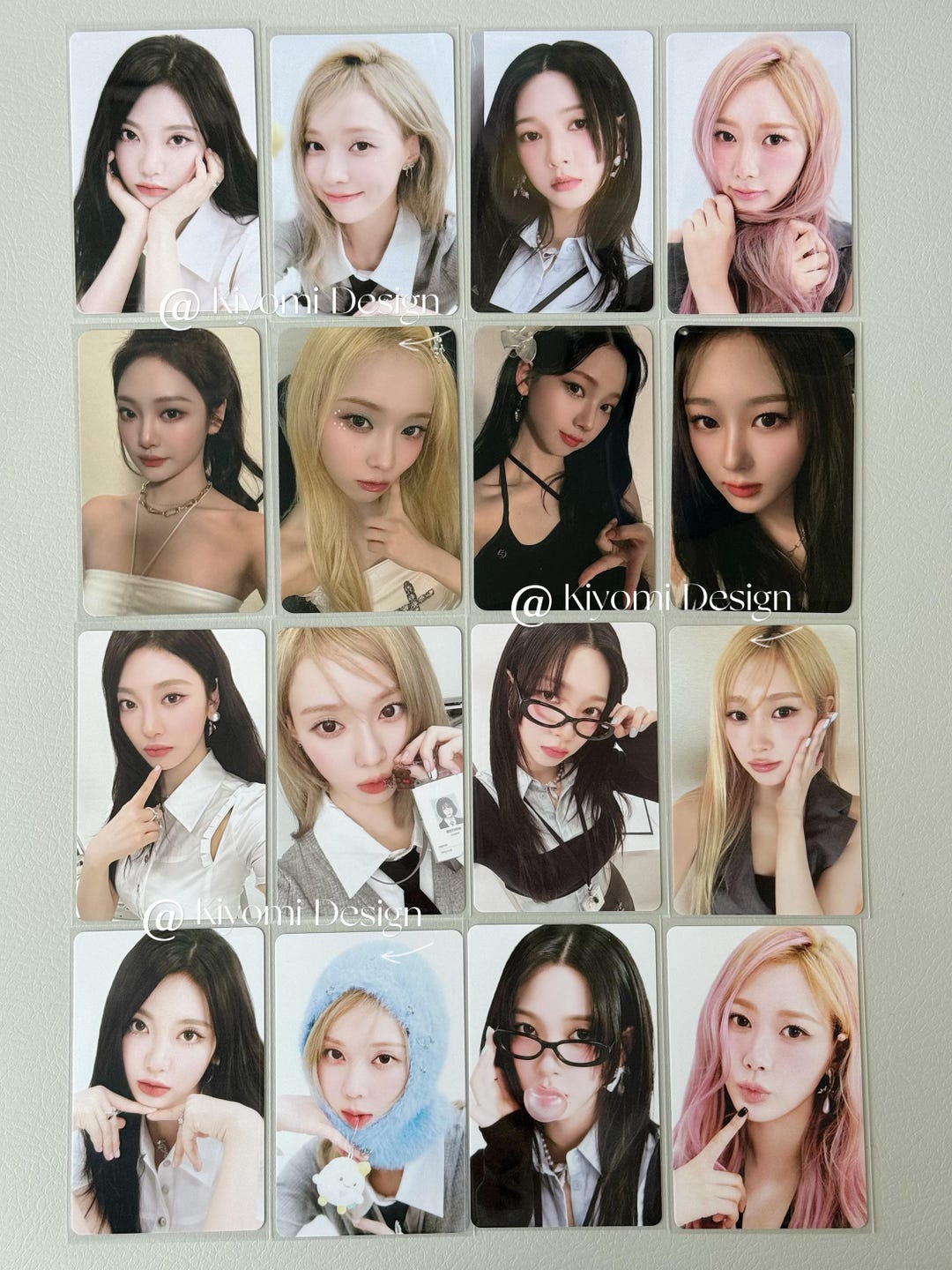Aespa Official Photocards | Karina Winter Giselle Ningning | Official ...