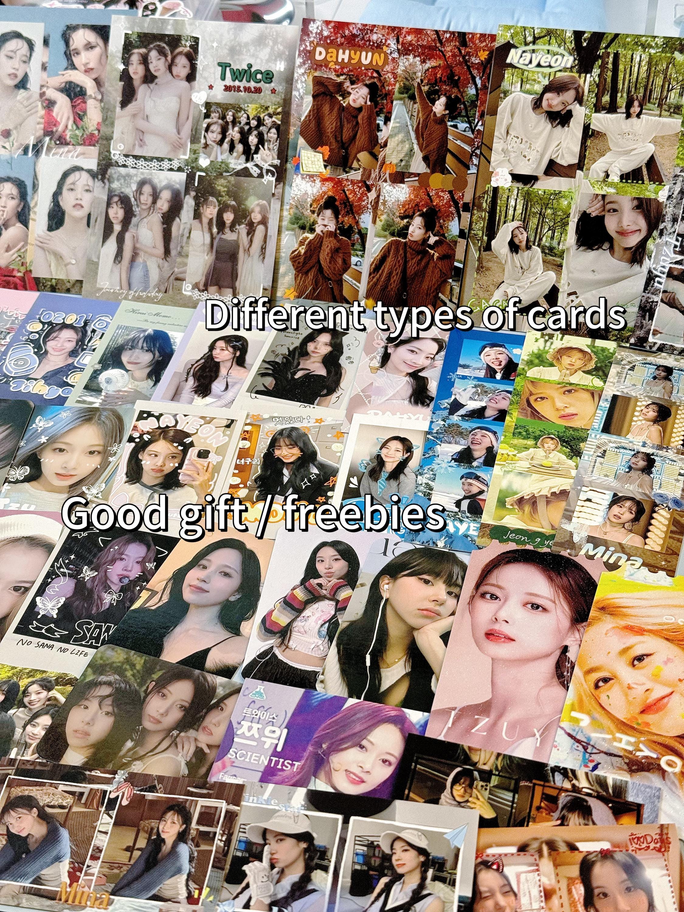 Twice Concert Freebies Pack Cards | Kpop Fanmade Photocards Polaroids ...