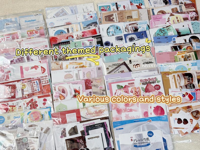 Cute Packaging Supplies Set | Gift Photocard Wrapping | Birthday Gift ...