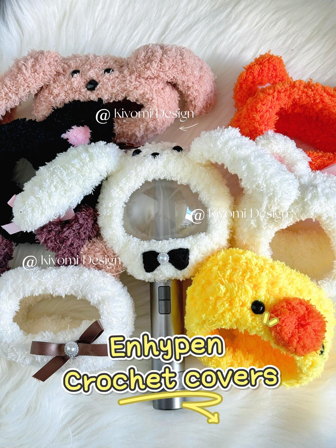 Enhypen Lightstick Crochet Covers Engenebong | Heeseung Jay Jake ...