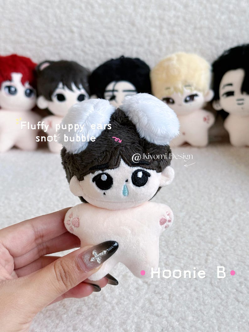 ENHA Inspired Fanmade Plushie Doll - 10cm Ultra-soft Fur - Etsy