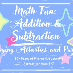 Printable Kids Counting Activity Book 20 Fun Math Exercises for ...