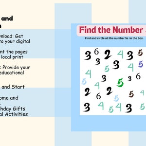 Printable Kids Counting Activity Book 20 Fun Math Exercises for ...