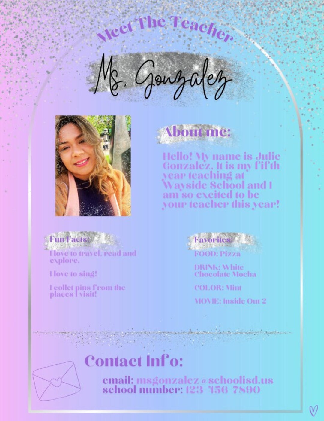 EDITABLE Meet the Teacher Template i Was Enchanted to Meet You - Etsy