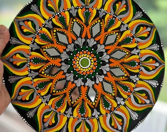 Handmade Mandala Art Wall Decor - Etsy