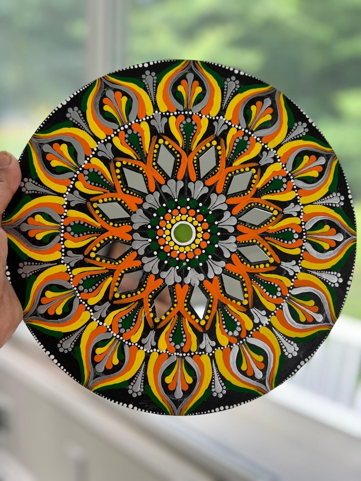 Handmade Mandala Wall Decor - Etsy