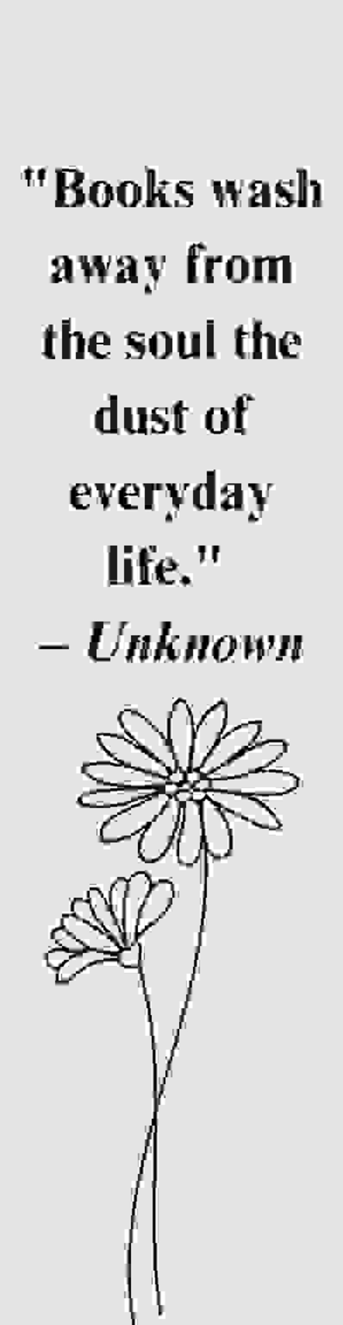 Quotes Themed Bookmarks - Set of 10 Downloadable Files for Laser ...