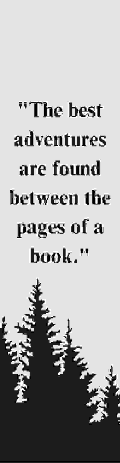 Quotes Themed Bookmarks - Set of 10 Downloadable Files for Laser ...