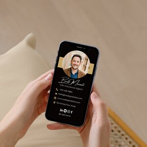 Life Insurance Business Card Template Insuranceagent Business Card ...