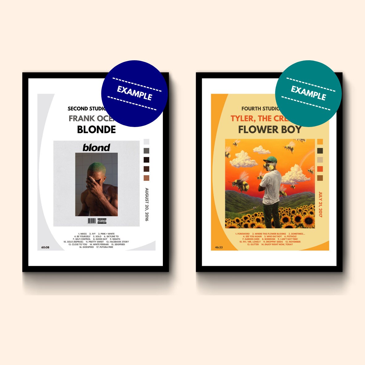 Custom Album Cover Digital Poster Personalized Album Cover Print Custom ...