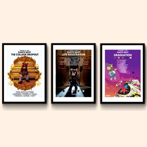 Kanye Poster Download Late Registration - Etsy