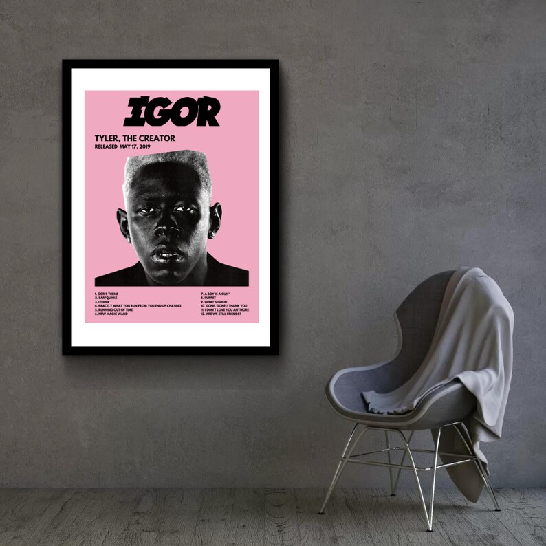 Digital Download Tyler the Creator Igor Album Poster - Etsy