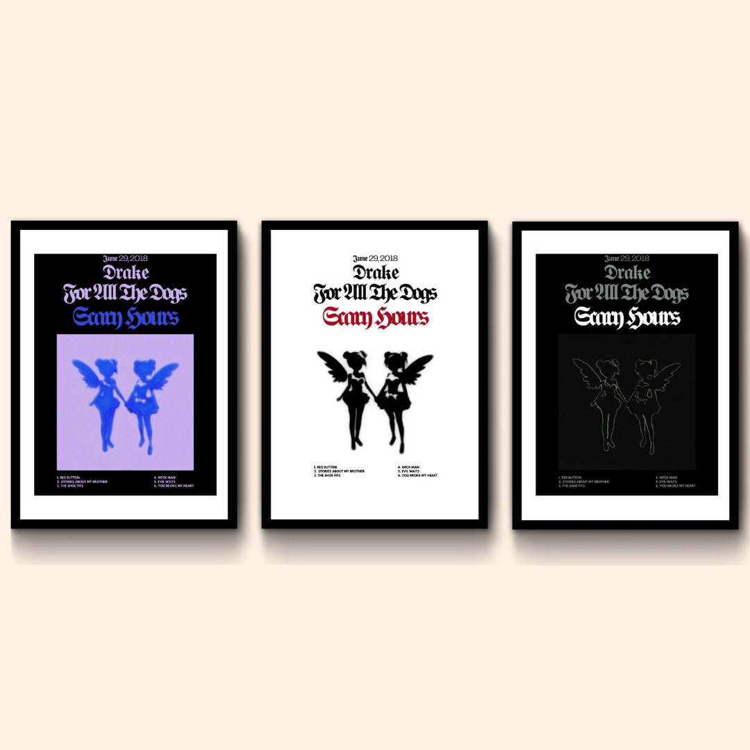 Digital Download Drake for All the Dogs Scary Hours Edition Original ...