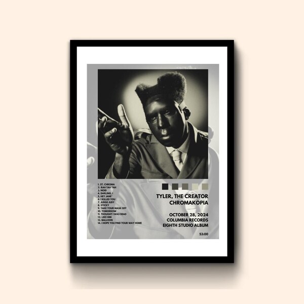 Chromakopia Album Cover Poster - Etsy