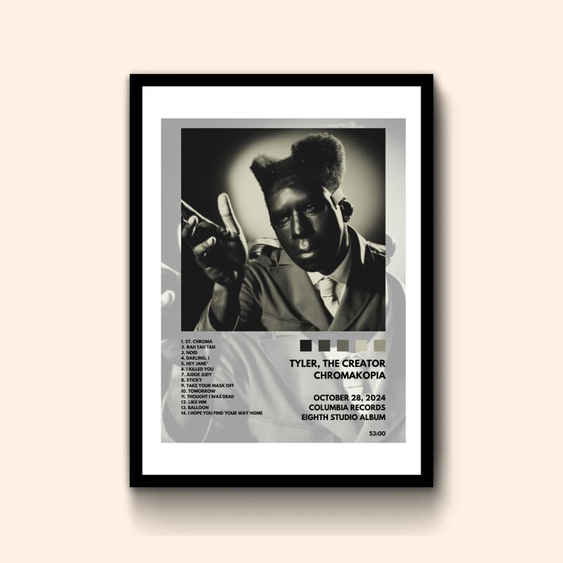 Chromakopia Poster - Etsy