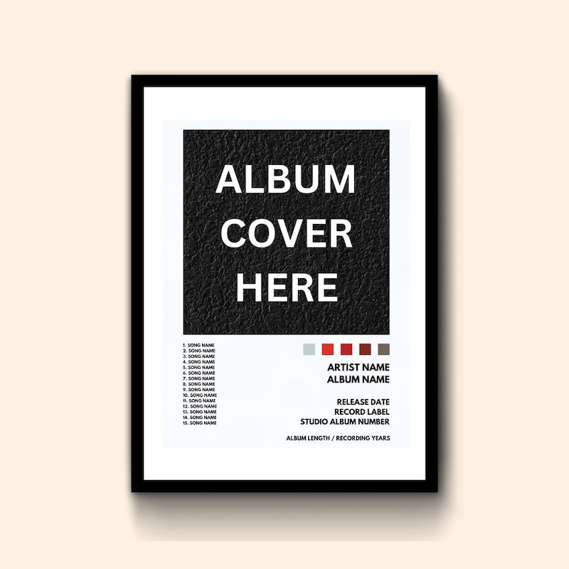 Album Cover Posters - Etsy