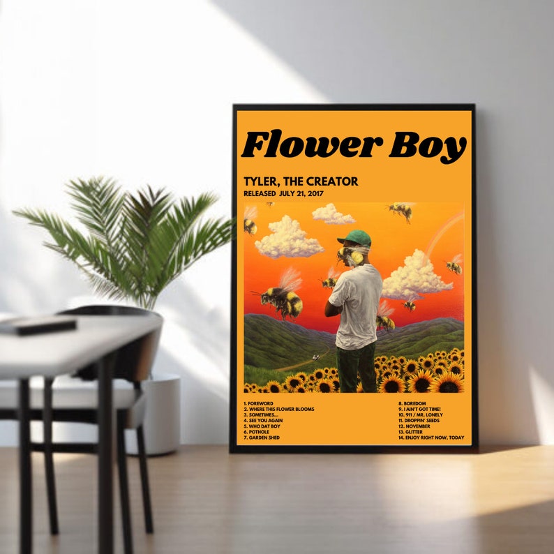 Digital Download Tyler the Creator Flower Boy Album Posters - Etsy