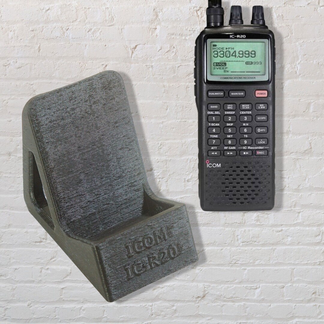 Desk Stand Holder Display Rack for ICOM IC-R20 Handheld Receiver ...