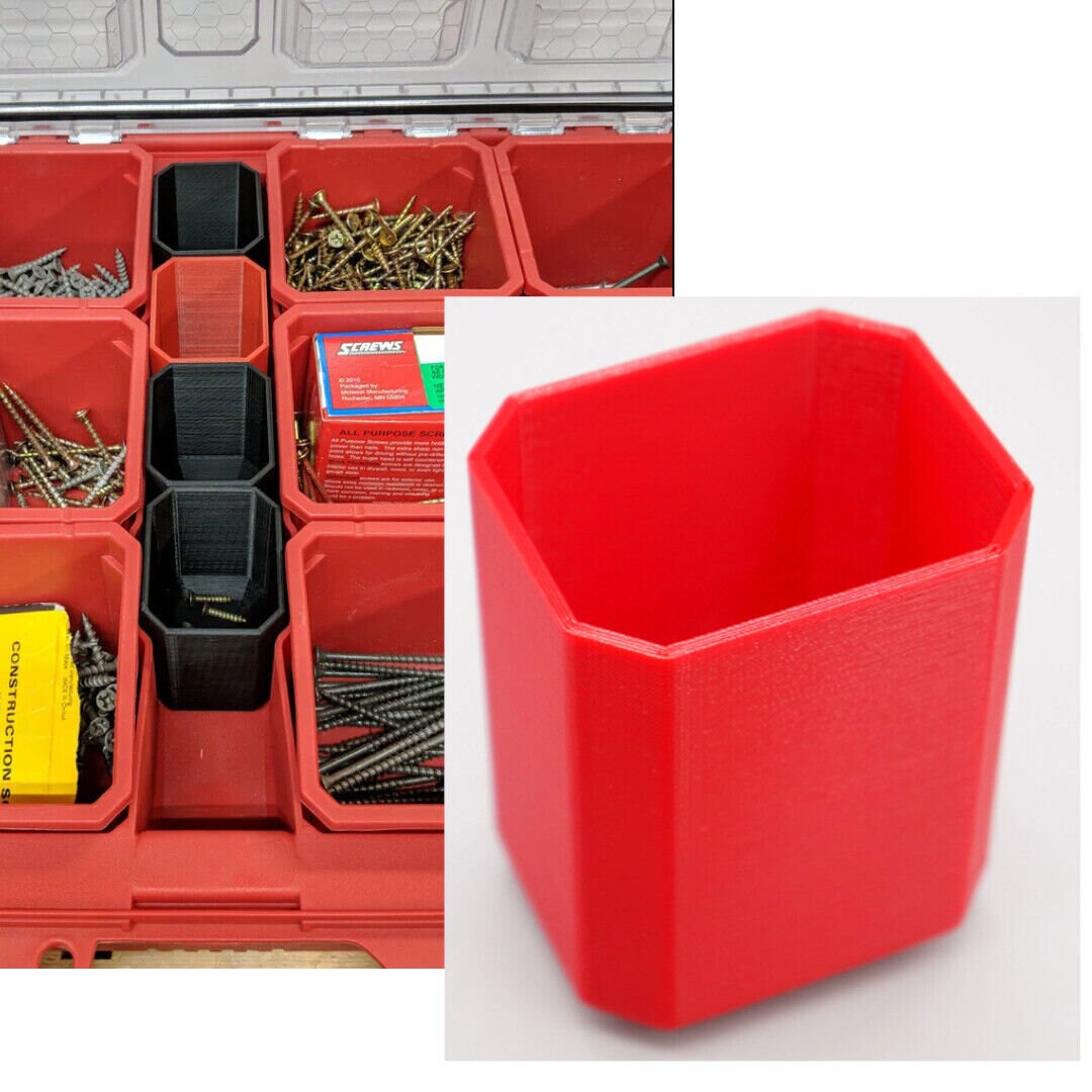 Custom Additional Middle Bin Insert for Milwaukee Packout Toolbox *2 ...