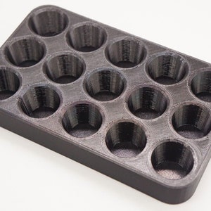 Storage Organizer Rack Tray for ER25 Collet CNC Milling Chuck Holder ...